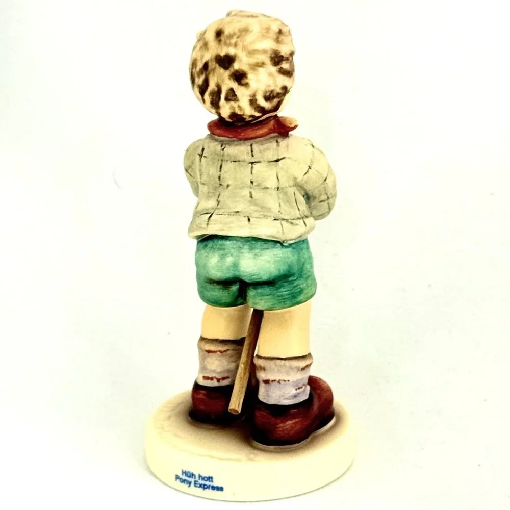 Goebel Hummel Pony Express | Accents | Rare Goebel Hummel 243b Pony ...